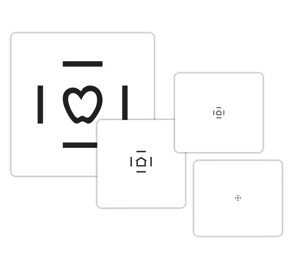 LEA SYMBOLS® SINGLE CARDS WITH CROWDING BARS - 50% | VITOP